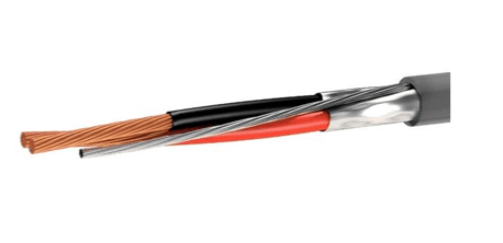 B3 C91013 2 Core 18 AWG Shielded PVC Cable 305M